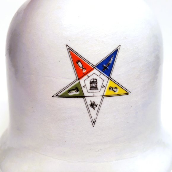 Accents | Vintage Order Of The Eastern Star Masonic Freemason Bell Lily ...